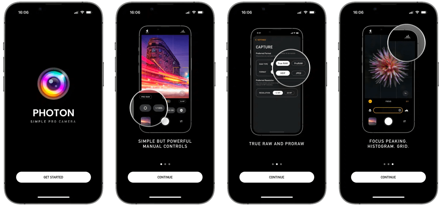 App Photon: Uma experiência única para fotógrafos com iPhone ...